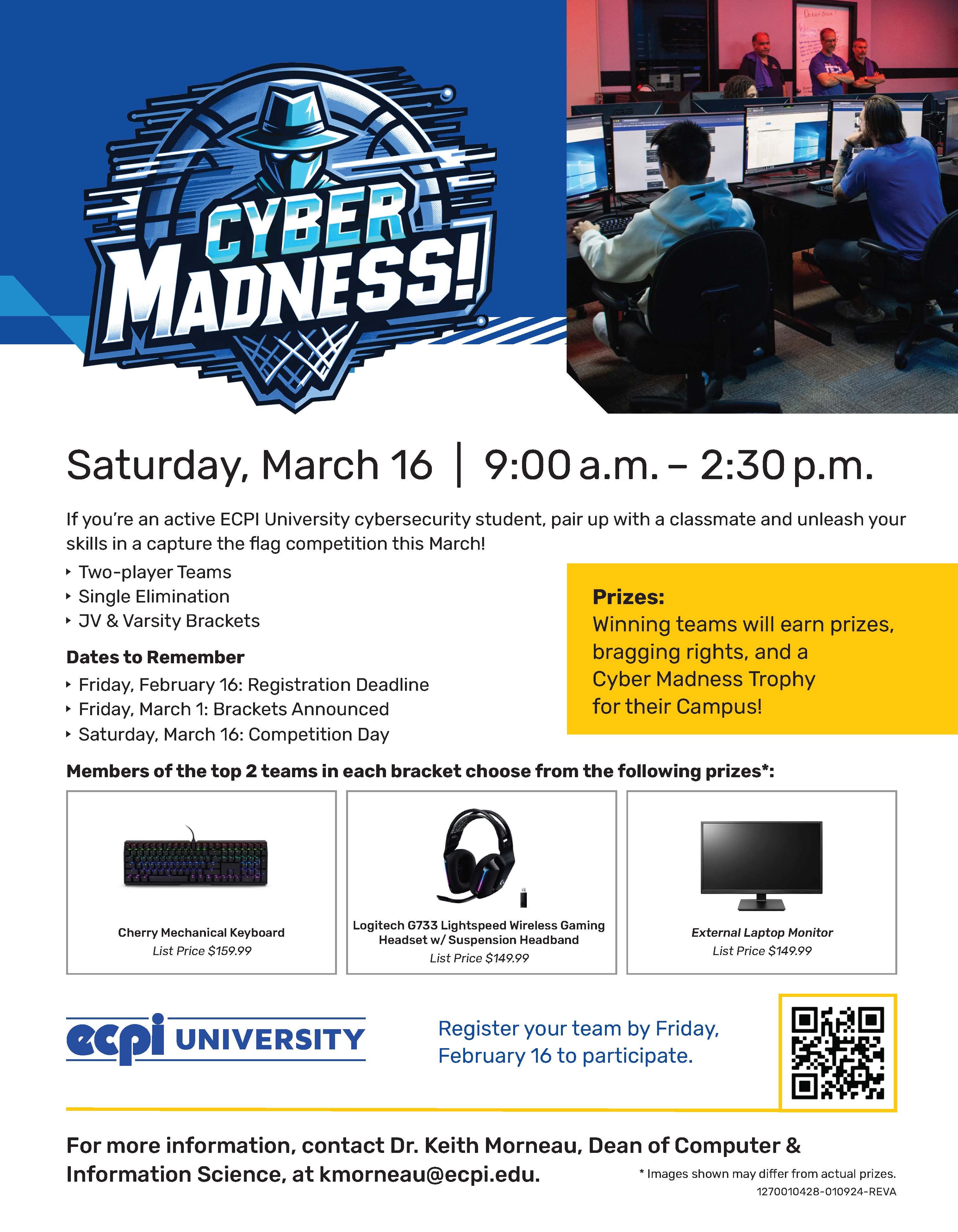 Cyber Madness Student Competition! | ECPI University